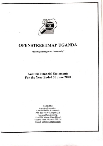 File:OSM Uganda-Audited financial statements 2020.pdf - OpenStreetMap Foundation
