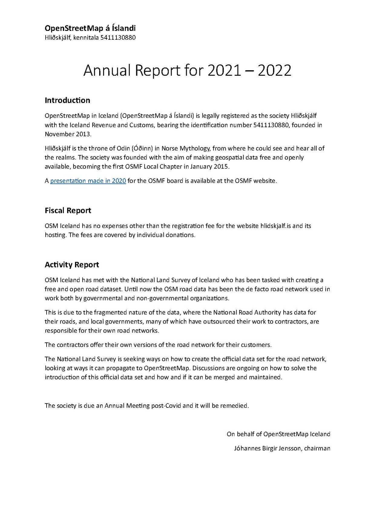 File:OSM Iceland 2021-2022 Report.pdf - OpenStreetMap Foundation